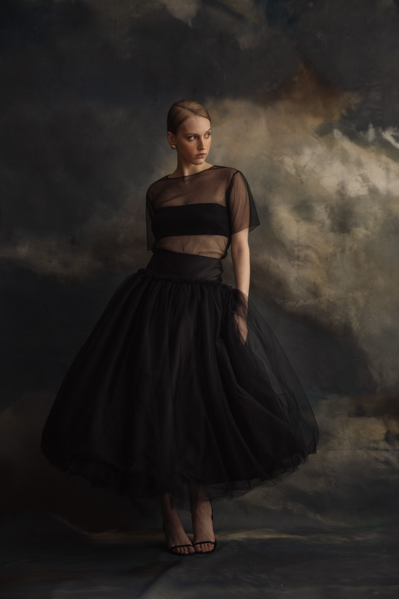 Poppy Skirt in Black– Vania Romoff Online